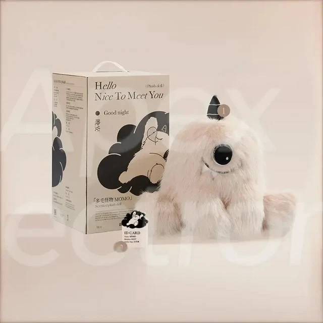 EMMA MOLLY MOMO Big Eye Fragrance Elf Prince Doll Plush Birthday Couple ...