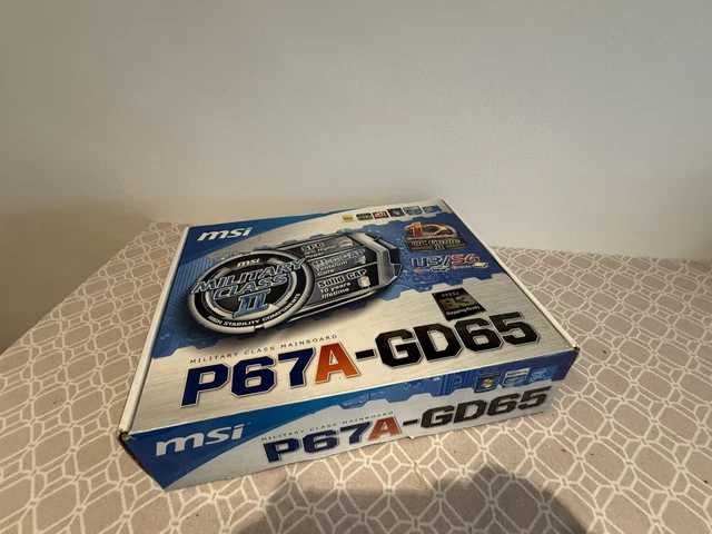 MSI P67A GD65 Motherboard £1.16 - PicClick UK