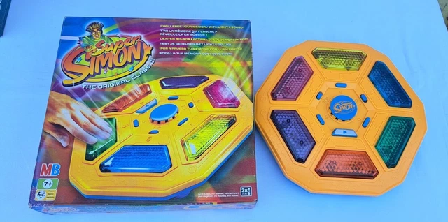 JEU DE SOCIETE Electronique " Super Simon " Mb De 2003 Complet En Boite Tbe EUR 12,00 - PicClick FR