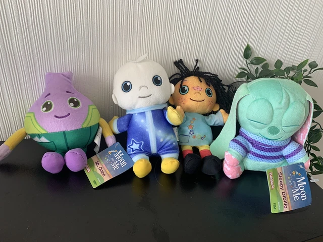 MOON AND ME Plush Bundle Pepi Nana, Moon Baby, Mr Onion And Sleepy ...