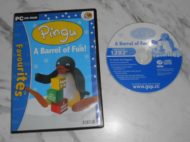 PINGU - A BARREL OF FUN BBC PC CD-ROM ( kids Family game ) (G) £5.95 ...