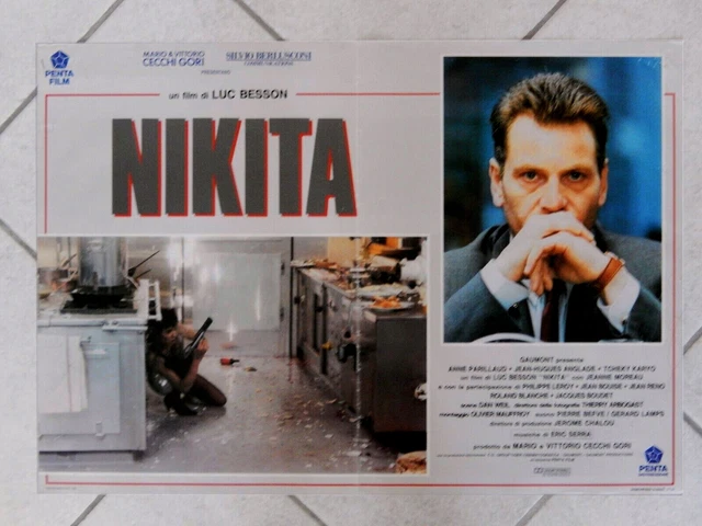 FOTOBUSTA NIKITA LUC Besson POSTER ORIGINALE CINEMA Anne Parillaud 1 ...