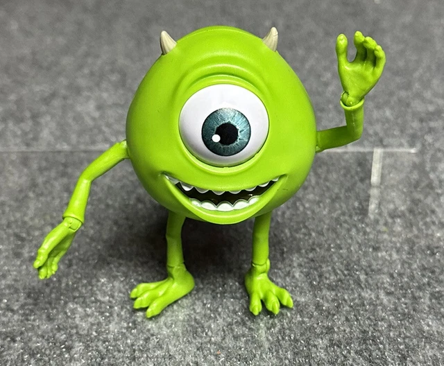 DISNEY PIXAR MINIS Monsters Inc Mike Wazowski Figure Mattel Blind Bag ...