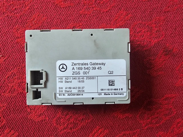 MERCEDES-BENZ B-CLASS W245 Central Gateway Control Unit Module Ecu ...