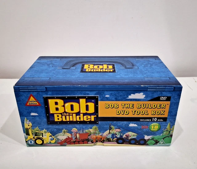 BOB THE BUILDER Tool Box Limited Edition DVD Boxset | With 10 DVD'S £19 ...