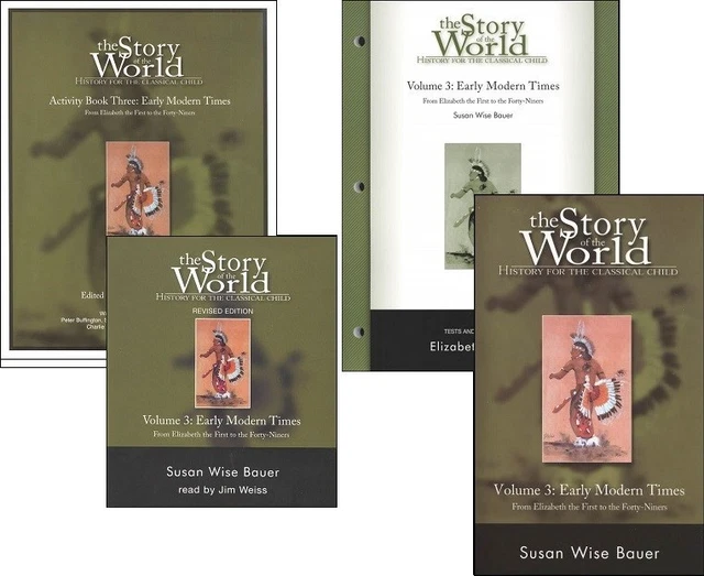 SUSAN WISE BAUER - Story of the World 3: Early Modern Times LOT de 4 ...