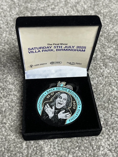 BLACK SABBATH OZZY Osbourne Back To The Beginning Collectable ...