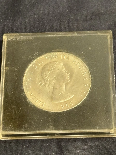 SIR WINSTON CHURCHILL 1874 1965 Commemorative Crown Coin 1 87 sir-winston-churchill-1874-1965-commemorative-crown-coin-1-87