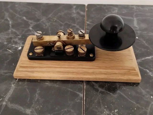 VINTAGE WW2 MORSE CODE KEY W.T. 8AMP NO.2 Mk.II .AUTHENTIC. £30.00 ...