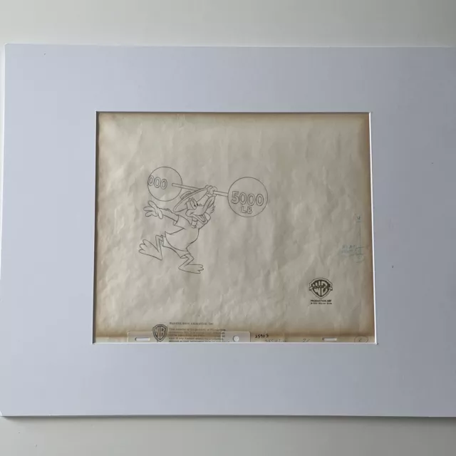 Warner Brothers Space Jam Original Production Drawing Elmer Fudd 3 £374