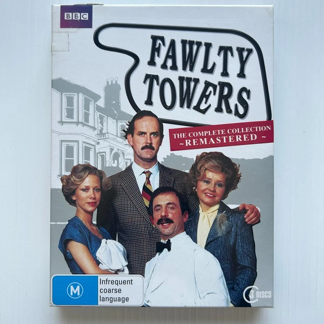 FAWLTY TOWERS - Complete Collection Remastered DVD Box Set 1975 Comedy ...
