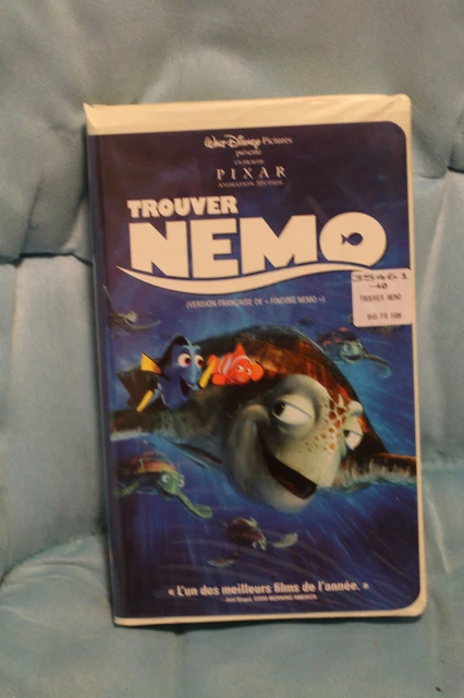 FINDING NEMO WALT Disney’s Pixar VHS Tape Movie French/Français ...