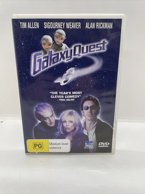 GALAXY QUEST - DVD 2000, Region 4 - Free postage Au Seller Tim Allen £4 ...
