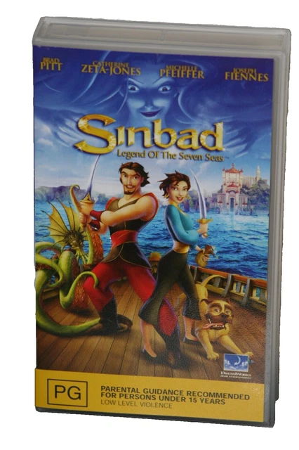 SINBAD VHS - Set Sail for Adventure on the High Seas with a Splash of ...