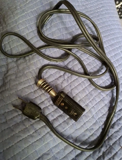 Vintage Power Cord Replacement 2-Prong Power Cord For Vintage ...
