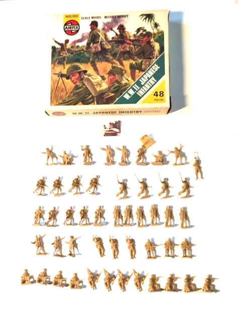 SOLDATINI AIRFIX DEL 1975 Japanese Infantry WWII H0/00 Ref. 1718 #ivg ... SOLDATINI AIRFIX DEL 1975 Japanese Infantry WWII H0/00 Ref. 1718 #ivg ...