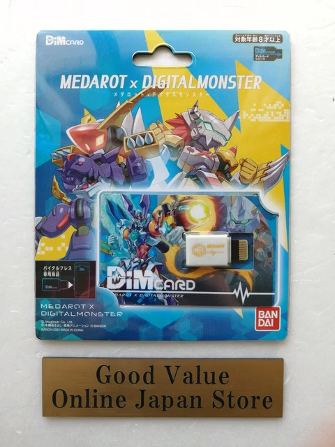 DIGIMON VITAL BRACELET Digital Monster x Medabots Medabot Dim Card ...