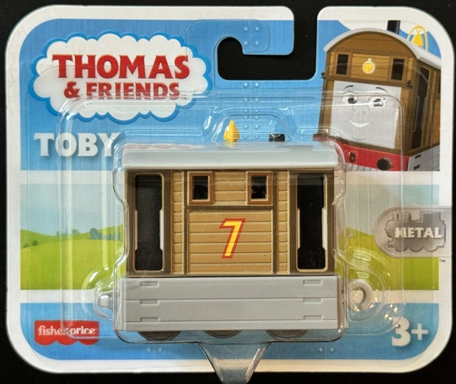 THOMAS & FRIENDS Toby Metal Engine Train Toy Car from Fisher Price New ...