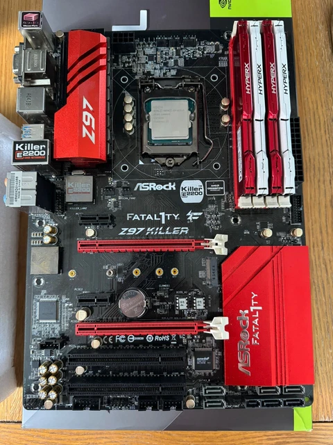 Z97 KILLER BUNDLE/XEON E3-1271v3/32gb Hyper X Fury £70.00 - PicClick UK