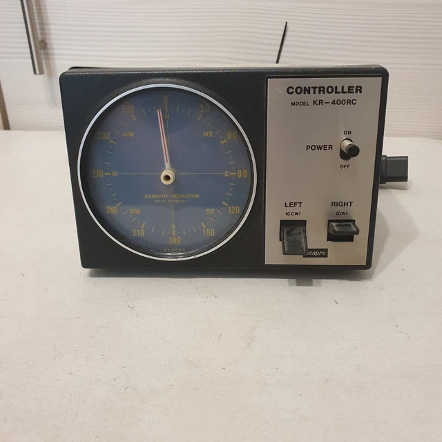KENPRO KR-400RC BLACK & Grey Antenna Rotator Analog Speed Controller ...