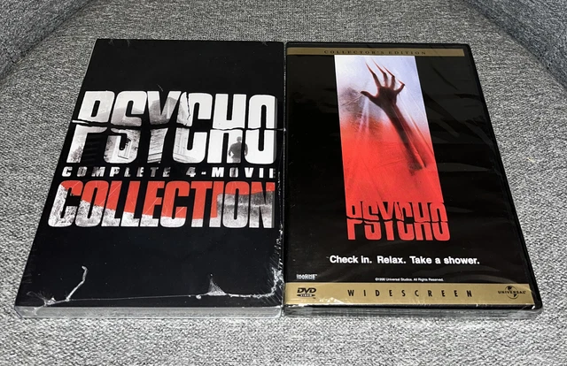 PSYCHO 5 MOVIE DVD Lot Psycho: Complete 4-Movie Collection, Psycho ...