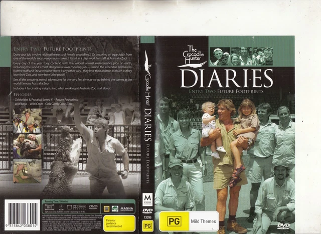 THE CROCADILE HUNTER-DIARIES-2009-[STEVE Irwin]-TV Series Aust ...