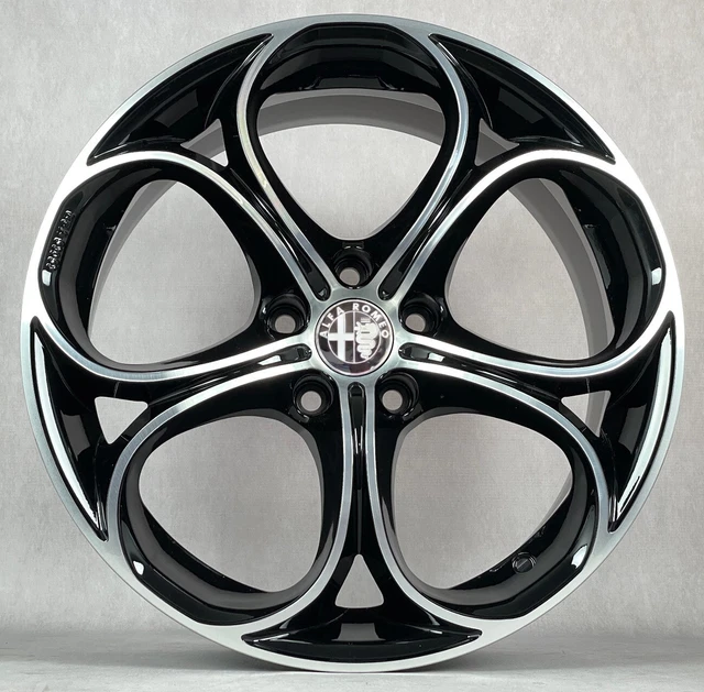 SET 4 CERCHI in Lega 8jx18" per ALFA ROMEO STELVIO Ruote DRbp ...