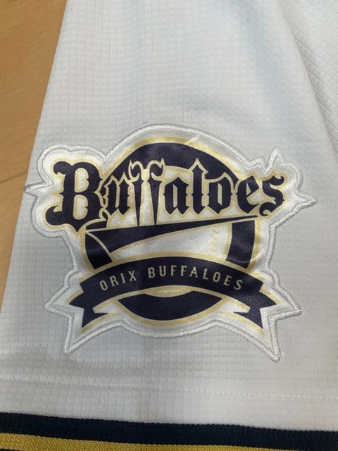 ORIX BUFFALOES OFFICIAL Replica Uniform Yoshinobu Yamamoto Home Size M ...