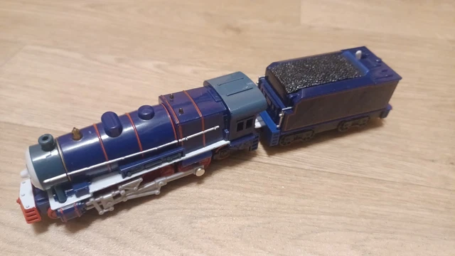THOMAS TRACKMASTER HANK train With Tender (battery operated). TOMY £34. ...