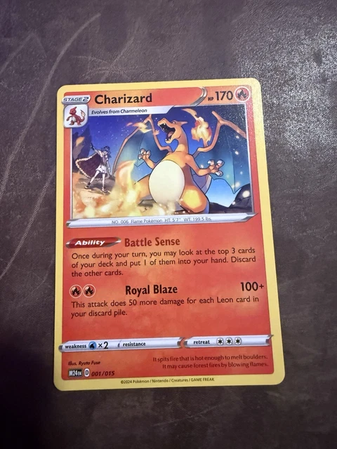 CHARIZARD MCDONALDS HAPPY Meal M24 001/015 Pokémon TCG NM £1.39 ...