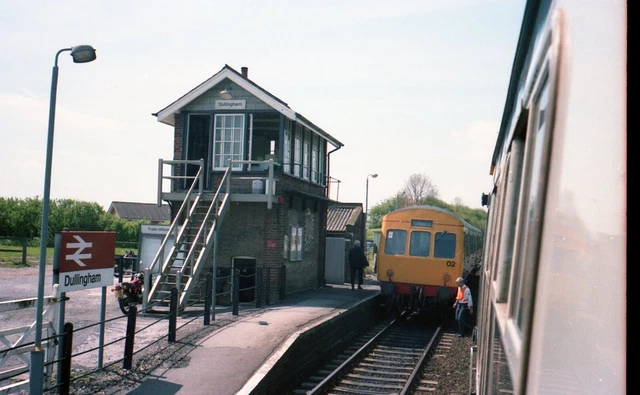 ORIGINAL RAILWAY negative Dullingham signal box 1988 £4.99 - PicClick UK