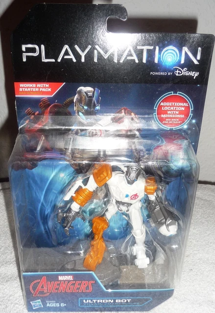 HASBRO PLAYMATION MARVEL Avengers Ultron Bot Villain Smart Figurine EUR ...
