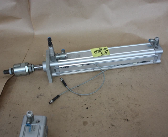 FESTO PNEUMATIC DOUBLE Acting Cylinder Actuator Ram DNC-50-300-PPV-A FK ...