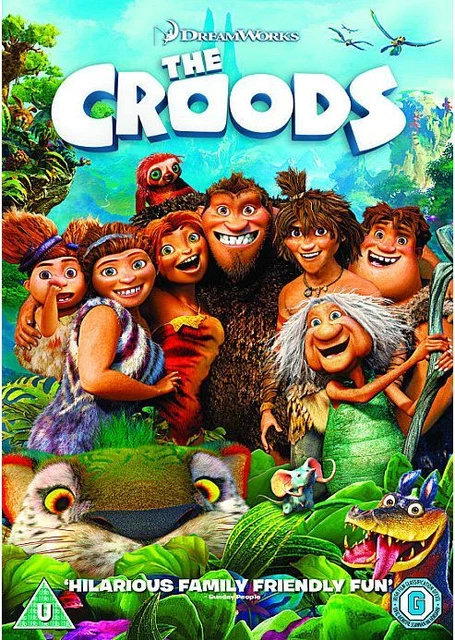 DREAMWORKS ANIMATION THE Croods John Cleese PAL Region 2 DVD £1.29 ...