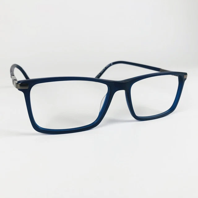 SPECSAVERS EYEGLASSES MATT BLUE SQUARE glasses frame MOD: SWIM 30687806 ...