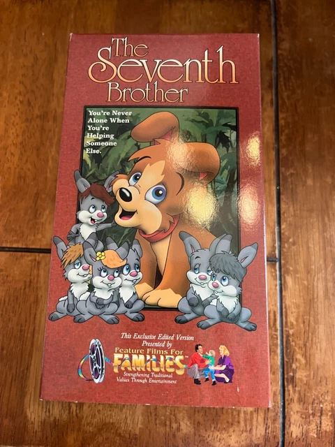 THE SEVENTH BROTHER VHS VCR Pannonia Film Co Feature Films For Families ...