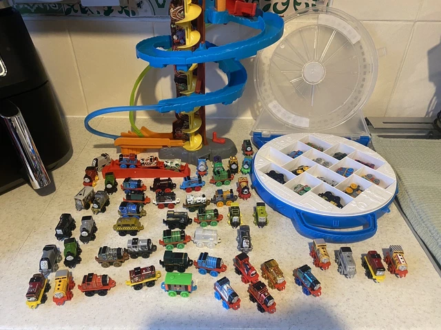 66 X THOMAS the Tank Engine Mini Micro Trains Bundle Job Lot Case ...