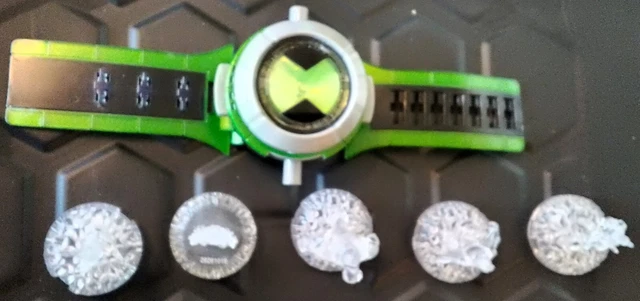 BEN 10 ALIEN Force Omnitrix Ultimate Watch Bandai 5 x Crystals £55.00 ...