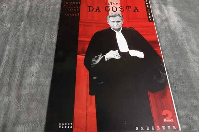 MAITRE DA COSTA roger hanin rare dossier presse france 2 frederic dard ...