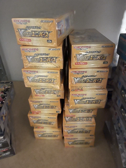 POKEMON JAPANESE S12A VSTAR Universe Booster Box - New Sealed x10 #lot1 EUR 817,30 - PicClick IT