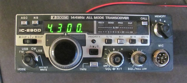 ICOM IC-290D ALL mode 2m VHF radio EUR 170,70 - PicClick FR