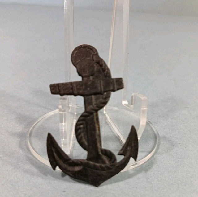 INSIGNE CASQUE ADRIAN Modele 1937 Infanterie Coloniale Marine Guerre ...