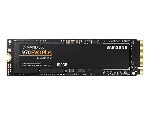 ORIGINAL SAMSUNG 970 EVO Plus NVMe M.2 SSD 500GB V-NAND Turbowrite MZ ...