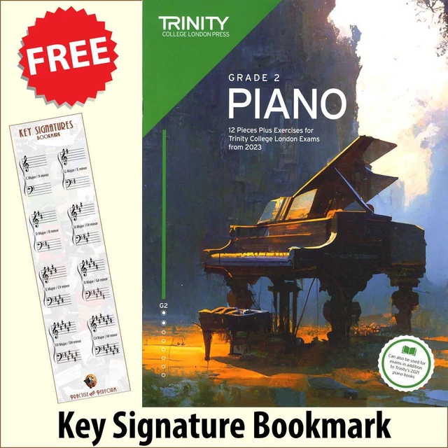 TRINITY COLLEGE LONDON Piano Grade 2 from 2023 Exam Music Book £10.65 ...