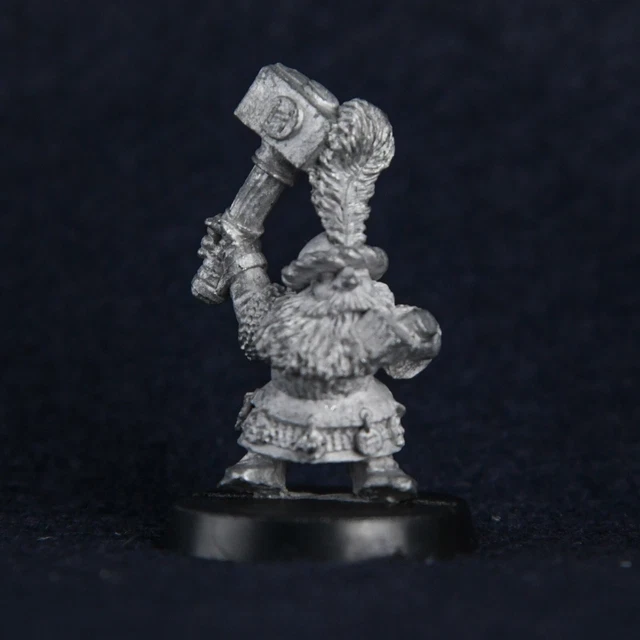 MARAUDER DWARF HAMMERER WFB anni '90 Metal Citadel Warhammer Hammerers ...