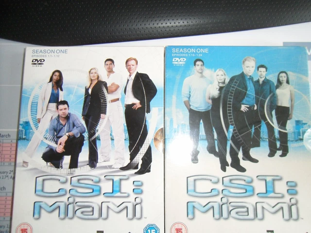 CSI MIAMI - Season Series One 1 (Episodes 1 - 24) DVD Sealed EUR 11,53 ...
