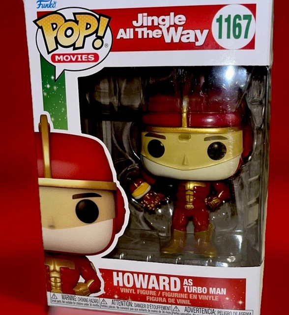 FUNKO POP MOVIES /Jingle All The Way /Turbo Man #1167 /Vaulted /Sealed ...