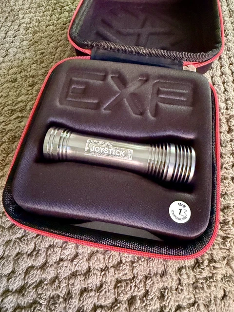 EXPOSURE JOYSTICK MK17 Lanyard Gun Metal Front Bike Light 1150 Lumens ...