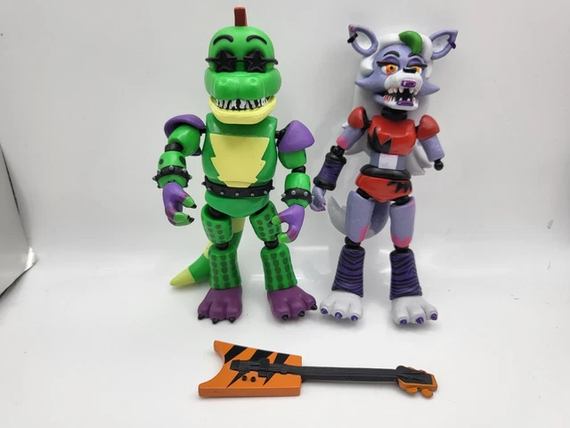 FUNKO FNAF FIVE Nights At Freddy's Roxanne Wolf & Montgomery Gator ...
