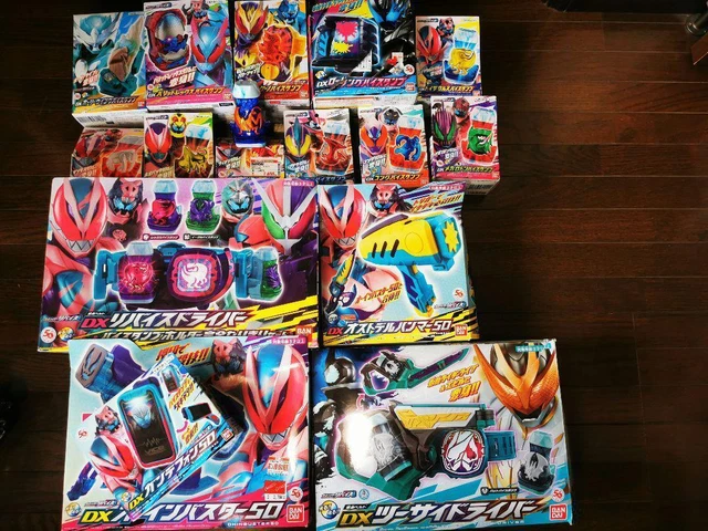 KAMEN RIDER MASKED Revice Driver Weapon 4p Stamp 11p set BANDAI Japon ...